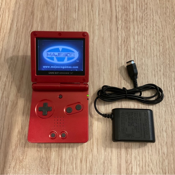 Video Games & Consoles | Game Boy Advance Sp Red Charger Monster Trucks ...